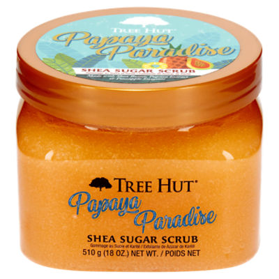 Tree Hut Papaya Paradise Shea Sugar Scrub, 18 oz - ShopRite