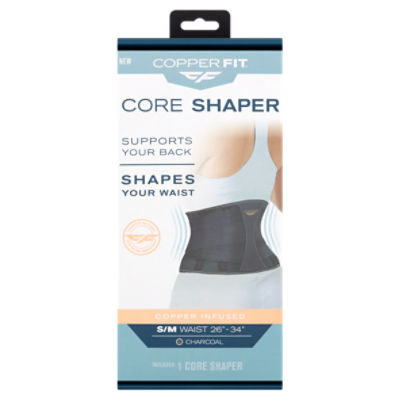 Copper Fit Charcoal Core Shaper, S/M