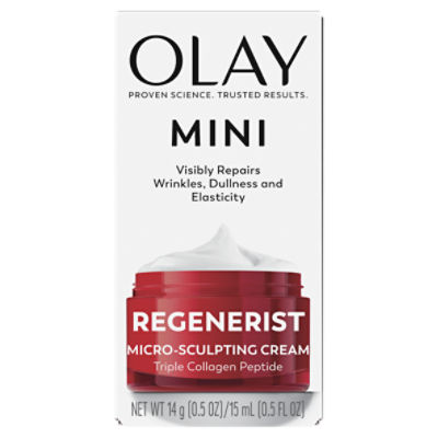 Olay Regenerist Micro-Sculpting Cream Hydrating Moisturizer, 0.5 oz