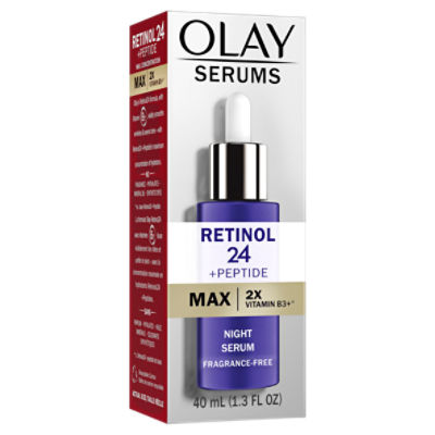 Olay Regenerist Retinol 24 Max Night Serum, 1.3 fl oz