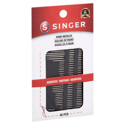 Singer Assorted Hand Needles, 45 count
