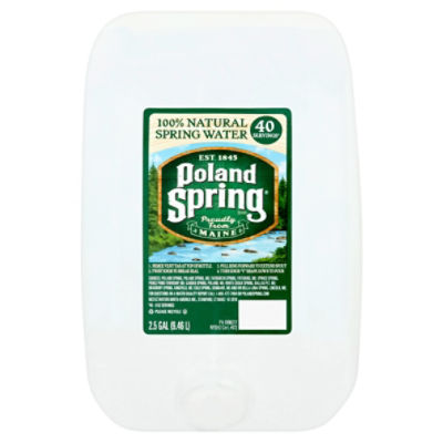 Poland Spring 100% Natural, Spring Water