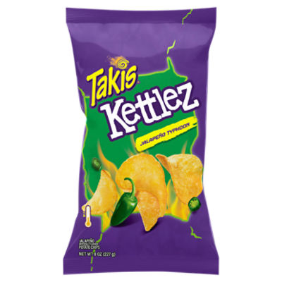 Takis Kettlez Jalapeno Typhoon Kettle-Cooked Potato Chips, 8 oz - ShopRite