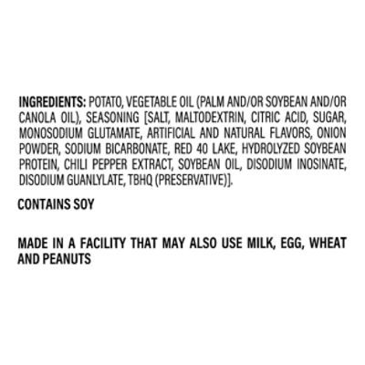 Takis Ingredients English