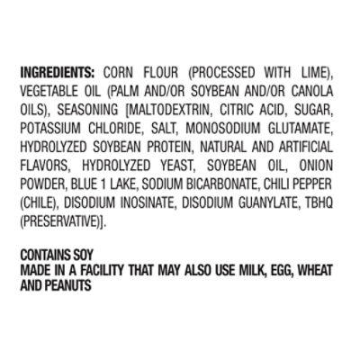 Takis Ingredients English