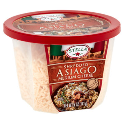 Stella Shredded Asiago Medium, Cheese