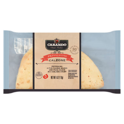 Carando Pepperoni Calzone, 6 oz - Price Rite