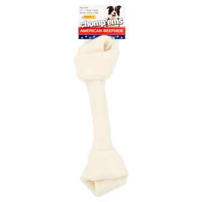 Chomp'ems Ruffin' It American Beefhide, Dog Chew