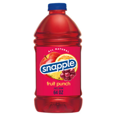 Snapple Fruit Punch Juice Drink, 64 fl oz bottle - ShopRite