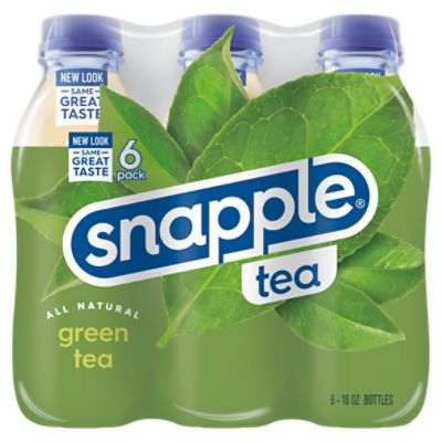 Snapple Green Tea, 16 oz, 6 count - ShopRite