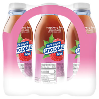 Snapple Raspberry Iced Tea Nutrition Facts | Besto Blog