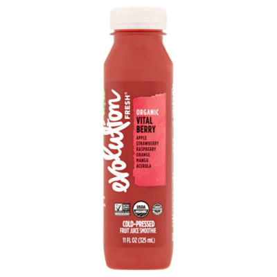 Evolution Fresh Organic Vital Berry Cold-Pressed Fruit Juice Smoothie ...