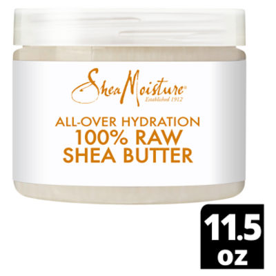 SheaMoisture 100% Raw Shea Butter Ultra-Healing All-Over Hydration ...