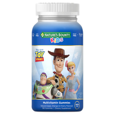 Nature's Bounty Disney Kids Multivitamin Gummies Dietary Supplement ...