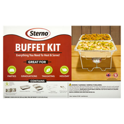 Sterno Buffet Kit - The Fresh Grocer