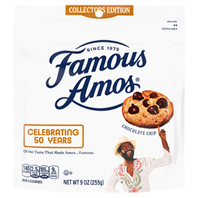 Famous Amos Chocolate Chip Bite-Size Cookies, 9 oz - Fairway