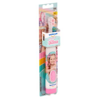 Spinbrush Pocketwatch Love, Diana Soft Powered Toothbrush