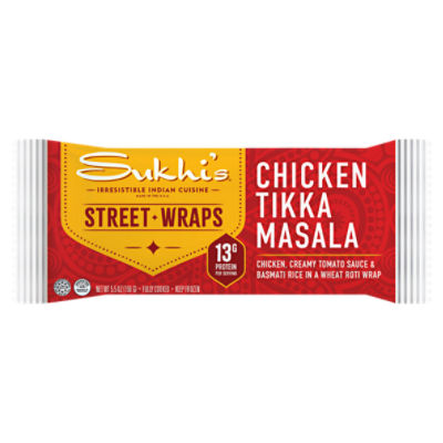 Sukhi's Street Wraps Chicken Tikka Masala, 5.5 oz - ShopRite
