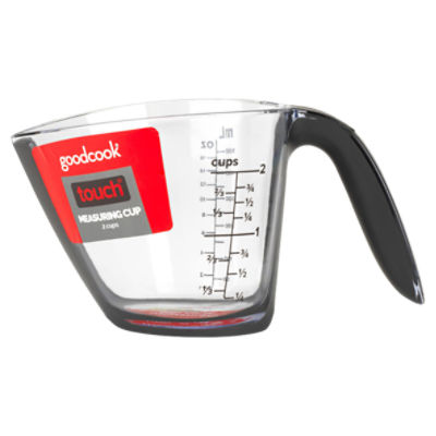 GoodCook Touch Measuring Cup, 2-cup Top-Down View, Comfort Grip Handle ...
