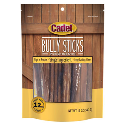 Cadet Bully Sticks Premium, Dog Treats