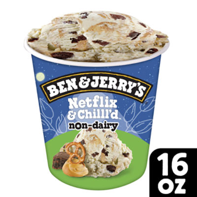 Ben and Jerry's Non-Dairy Netflix and Chilll'd Frozen Dessert 16 oz