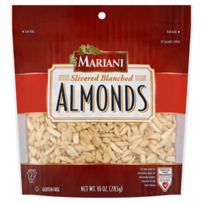 Mariani Slivered Blanched Almonds, 10 oz