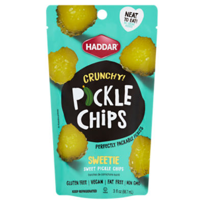 Haddar Crunchy! Sweetie Pickle Chips, 3 fl oz - ShopRite