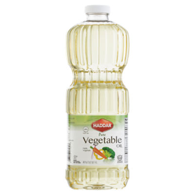 Haddar Pure Vegetable Oil, 48 fl oz