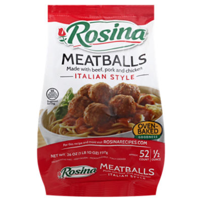 Rosina Italian Style Meatballs, 26 oz - Fairway