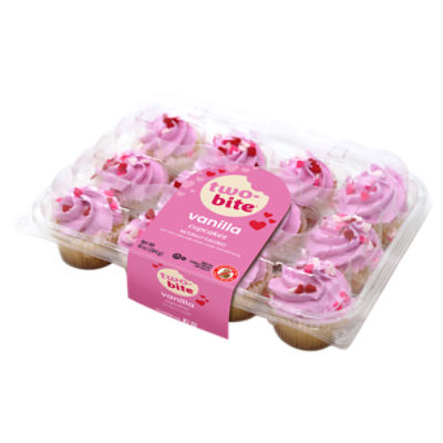 Two-Bite Original Vanilla Cupcakes, 10 oz, 12 count