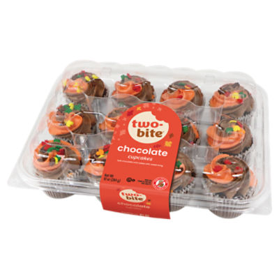 Two-Bite Chocolate Cupcakes, 10 oz - Fairway