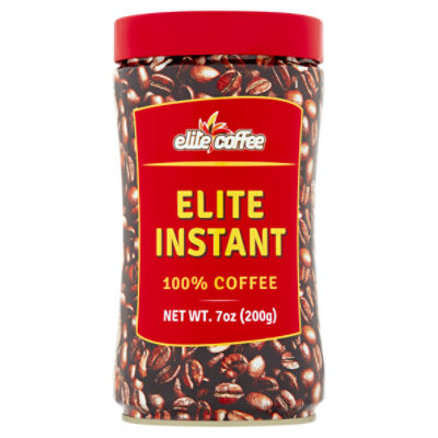 Elite Instant 100% Coffee, 7 oz - ShopRite