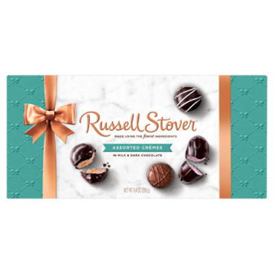 Russell Stover Assorted Creams in Milk & Dark Chocolate, 17 count, 9.4 oz