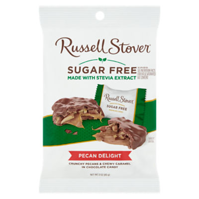 Russell Stover Sugar Free Pecan Delight Candy, 3 oz - The Fresh Grocer