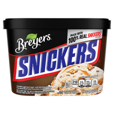 Breyers Light Ice Cream SNICKERS® 48 oz