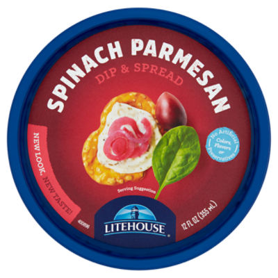 Litehouse Spinach Parmesan Dip & Spread, 12 fl oz - ShopRite
