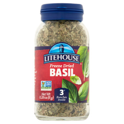 Litehouse Freeze Dried Basil, 0.28 oz - Fairway