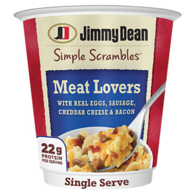 Jimmy Dean Simple Scrambles® Meat Lovers, 5.35 oz. - Price Rite