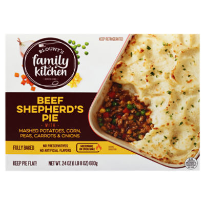 Blount's Family Kitchen Beef Shepherd's Pie, 24 oz - ShopRite