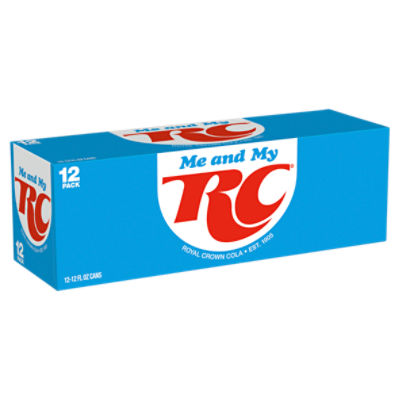 RC Royal Crown Cola, 12 fl oz, 12 count