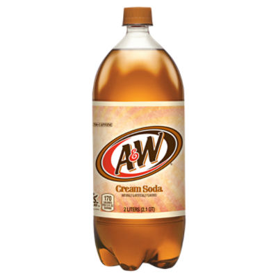 A&W Cream Soda, 2 liters - The Fresh Grocer