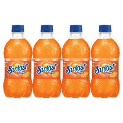 Sunkist Orange Soda, 12 fl oz, 8 count - The Fresh Grocer