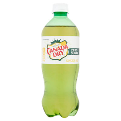 Canada Dry Zero Sugar Ginger Ale, 20 fl oz - Fairway