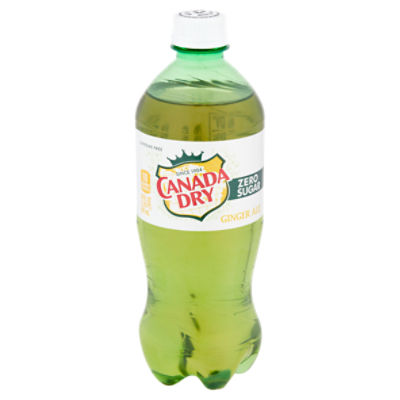 Canada Dry Zero Sugar Ginger Ale, 20 fl oz - Fairway