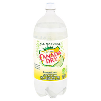 Canada Dry Lemon Lime Sparkling Seltzer Water - 2 Liter, 67.6 fl oz - ShopRite