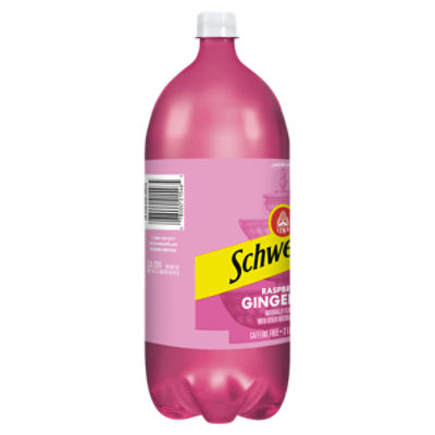 Schweppes Raspberry Ginger Ale Cans, 12 Fl Oz, 24 Pack, 44% OFF