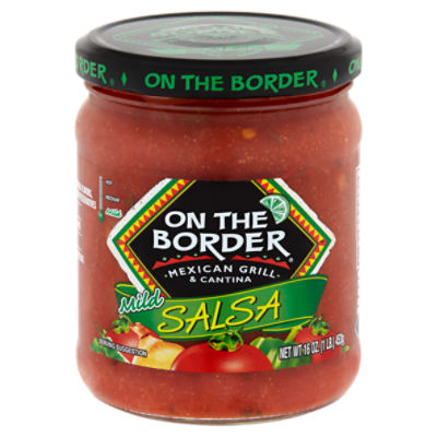 On The Border Mexican Grill & Cantina Mild Salsa Dip, 16 oz