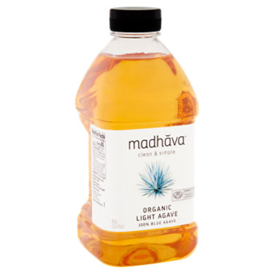 Madhăva Organic Light Blue Agave, 46 oz