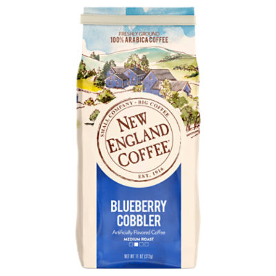 New England Coffee Blueberry Cobbler Medium Roast Coffee, 11 oz - ShopRite