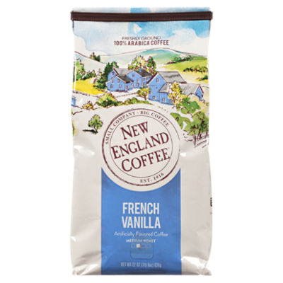 New England Coffee French Vanilla Medium Roast Coffee, 22 oz - ShopRite
